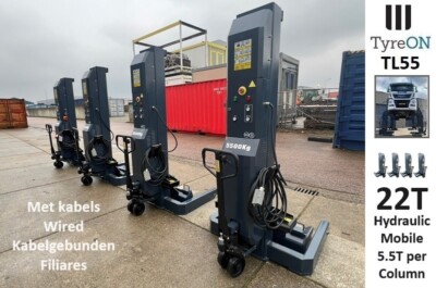 Wheel Grab Lift Wheel Grab System 4 Column Wired 22T Truck Lift | eBay UK