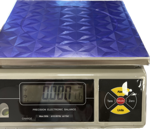 Portable Check weigher Scale 15 kg X 0.5 g, Large Pan 12" x 9" | eBay