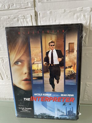 The Interpreter (DVD, 2005, Widescreen)Nicole Kidman, Sean Penn ...