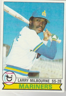 FREE SHIPPING-NRMINT-1979 Topps Larry Milbourne Seattle Mariners 199 | eBay