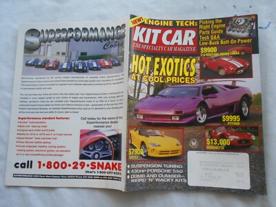 KIT CAR Magazine-NOVEMBER,1995 | eBay