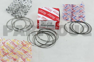 Genuine Toyota RING SET PISTON 1301121130 13011-21130 | Genuine OEM