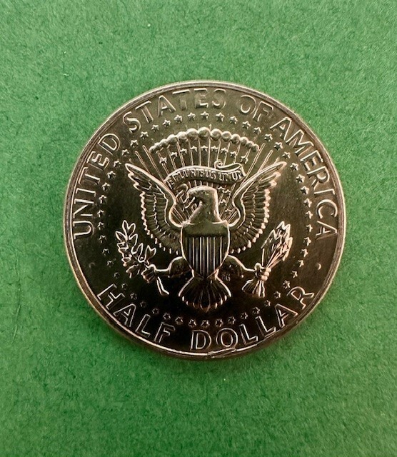 MAGNETIC US KENNEDY HALF DOLLAR 1972 (MAGIC TRICK GIMMICK) | eBay