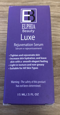 Elphia beauty luxe rejuvenation serum.5 oz full size BNIB authentic ...