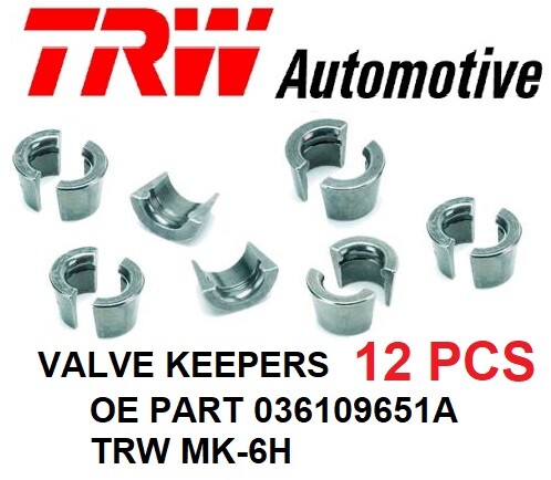 Valve Keepers 12 pcs TRW New 036109651A FITS VOLKSWAGEN AND AUDI | eBay