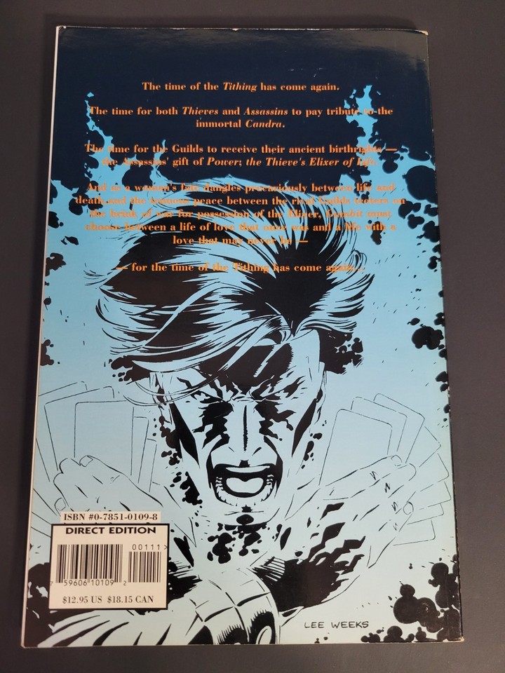 Gambit TPB Graphic Novel Marvel 1995 Mackie Weeks Janson | eBay