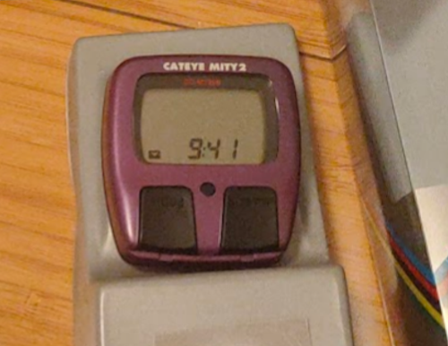 Cateye Mity 2 cc-mt200 bike computer NEW Purple Original package | eBay