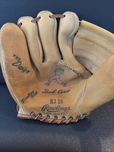 SHARP 1950’s BASEBALL~BOB CERV RAWLINGS RJ 20 PRO DESIGN BUTTON BACK RH ...