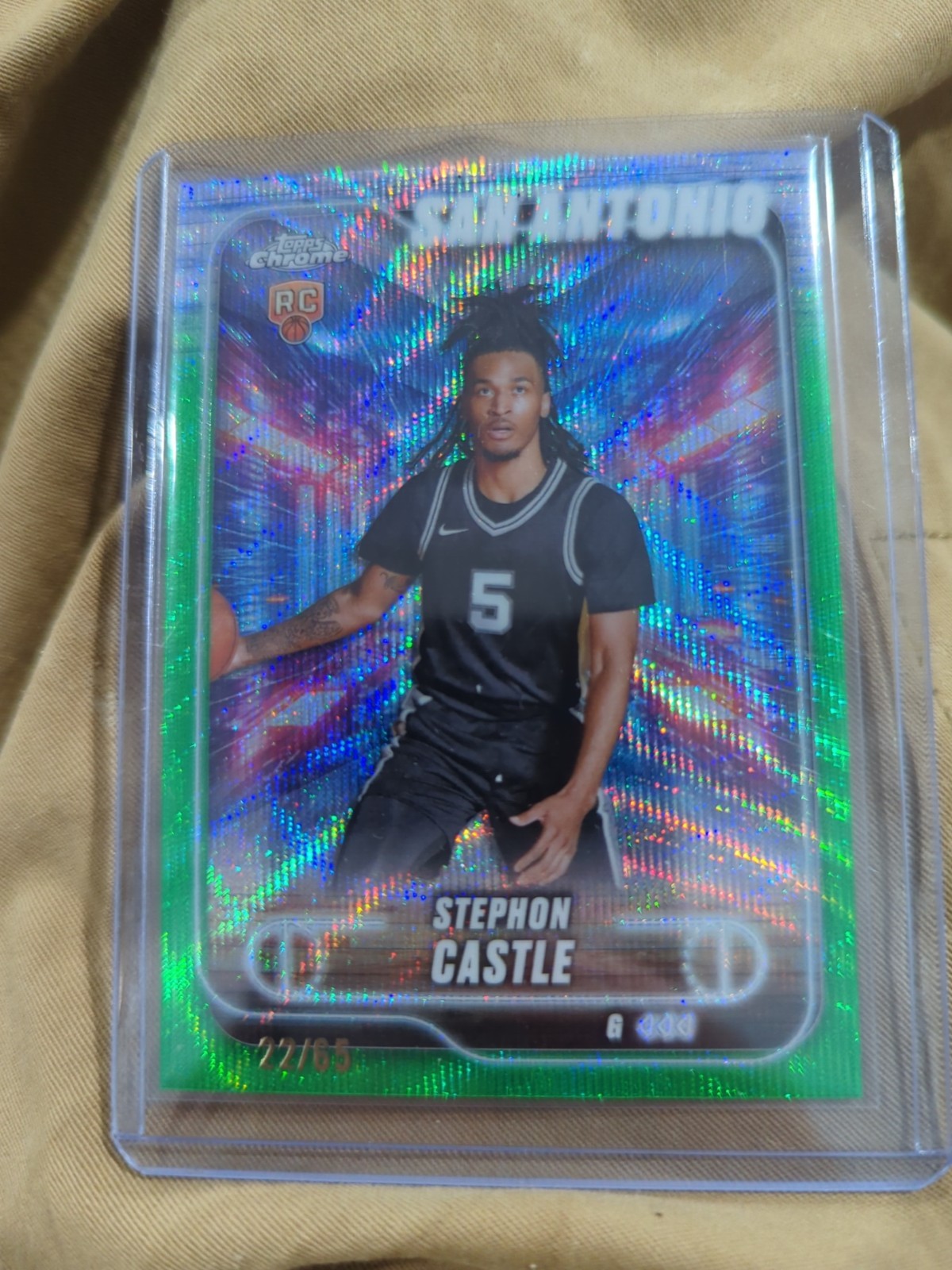 Stephon Castle 2024 Topps Chrome #122 Refractor Price Guide - Sports ...
