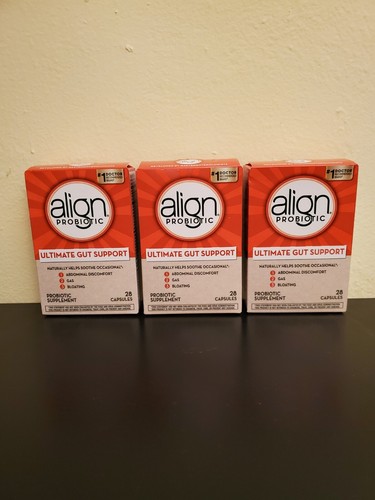 3 Align (28 ct) ULTIMATE GUT SUPPORT Probiotic Supplement 84 Caps Exp ...