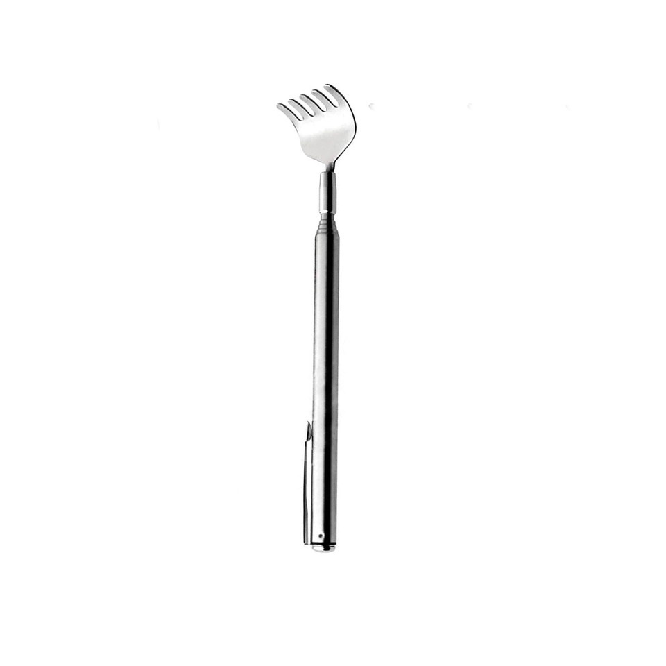 Metal Stainless Steel Back Scratcher Telescopic Extendable Claw ...