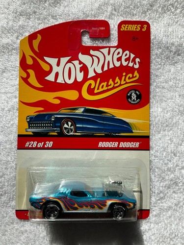 Hot Wheels Classics Series 3 Rodger Dodger Light Blue Car #28 of 30 | eBay