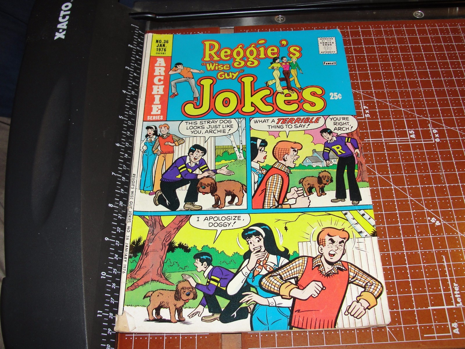 REGGIE'S Wise Guy JOKES #36 Archie Comics - January 1976 Archie ...