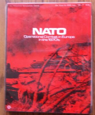 SPI 1973 - NATO - Operational Combat in Europe in the 1970's game (PUN ...