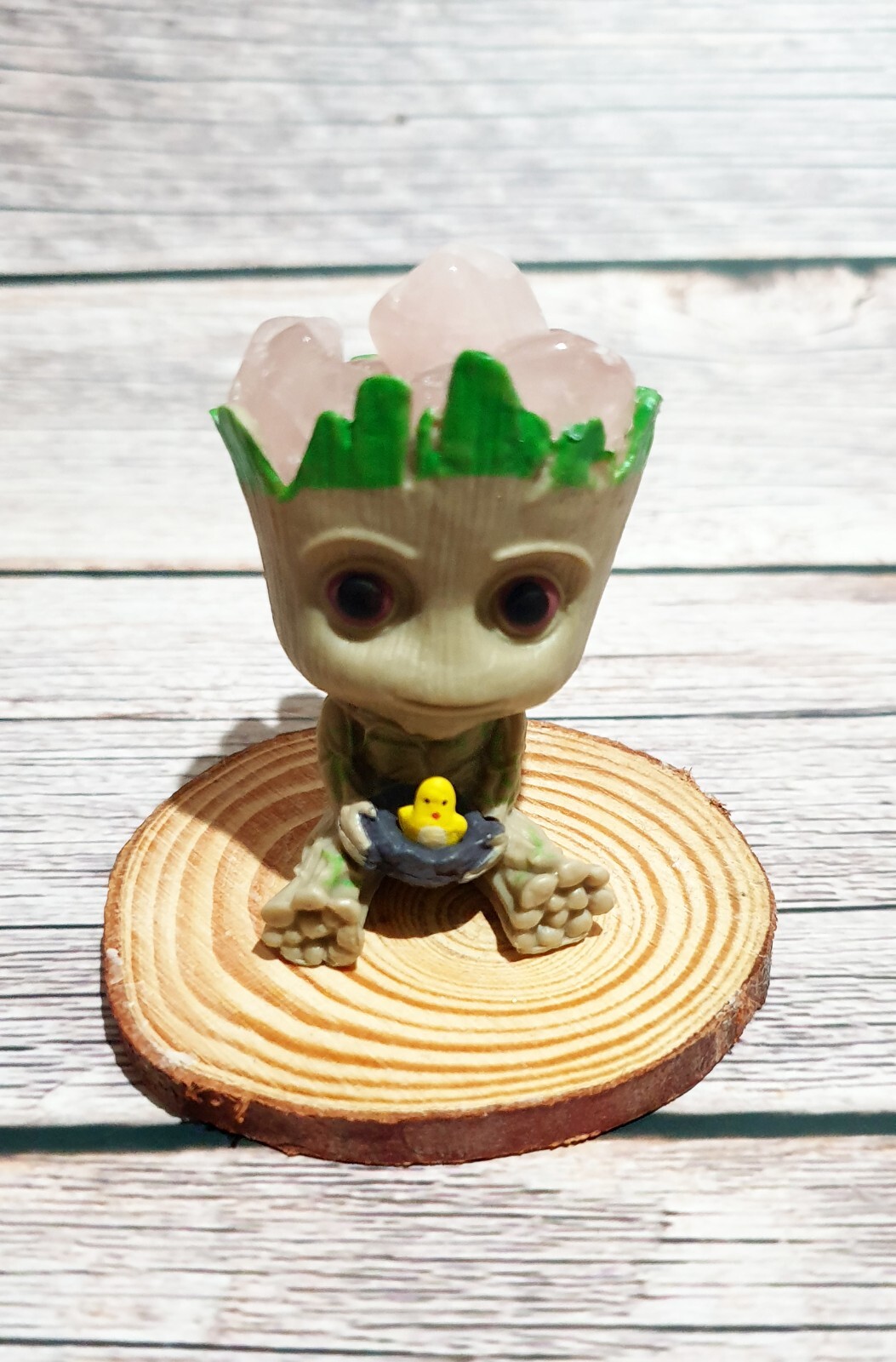 Mini Baby Groot 5cm with Crystals | eBay