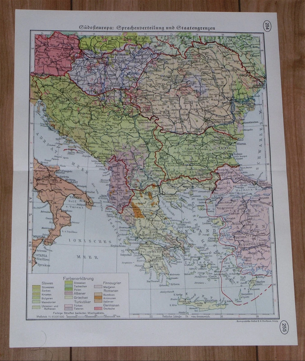 Ethnolinguistic Map Of Yugoslavia