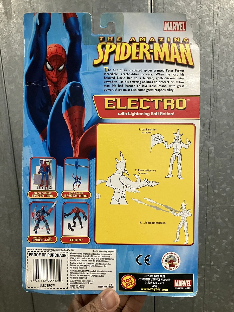 Spectacular Spider Man Electro Toy