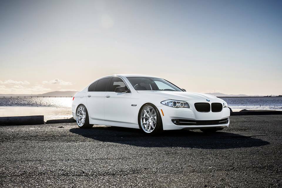 19" FERRADA FR2 MACHINED SILVER WHEELS RIMS FITS BMW E90 E92 M3 19X9.5 ...