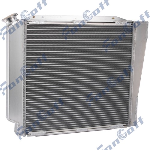 4-Row Aluminum Radiator For 68-1977 Ford Bronco 289/302 Wagon Roadster ...
