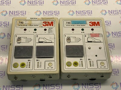 3M Model #740 Wrist Strap & Shoe Tester DC 24-30V 150mA | eBay