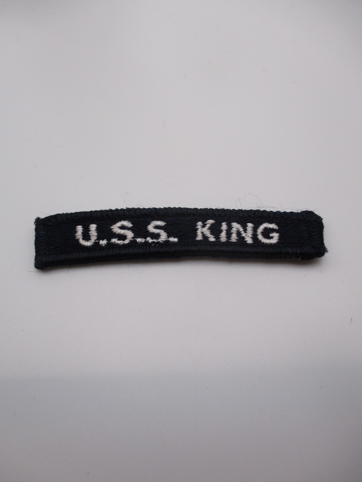 Vintage US Navy USS King DDG-41 UIM Rocker Tab Patch | eBay