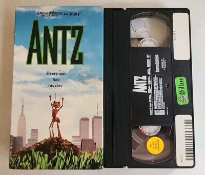 Antz (VHS, 1999) Dreamworks Pictures Slip Case Release Former Rental 667068417739| eBay
