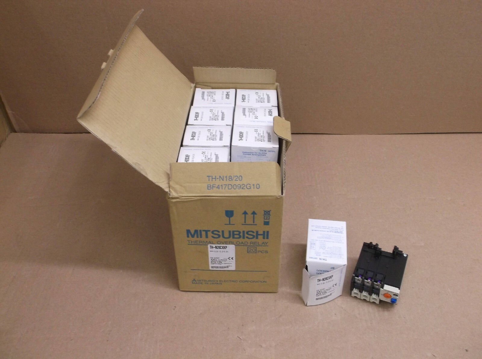 TH-N20(CX)KPUL6.6A Mitsubishi NEW In Box Overload Relay TH-N20KP Range ...