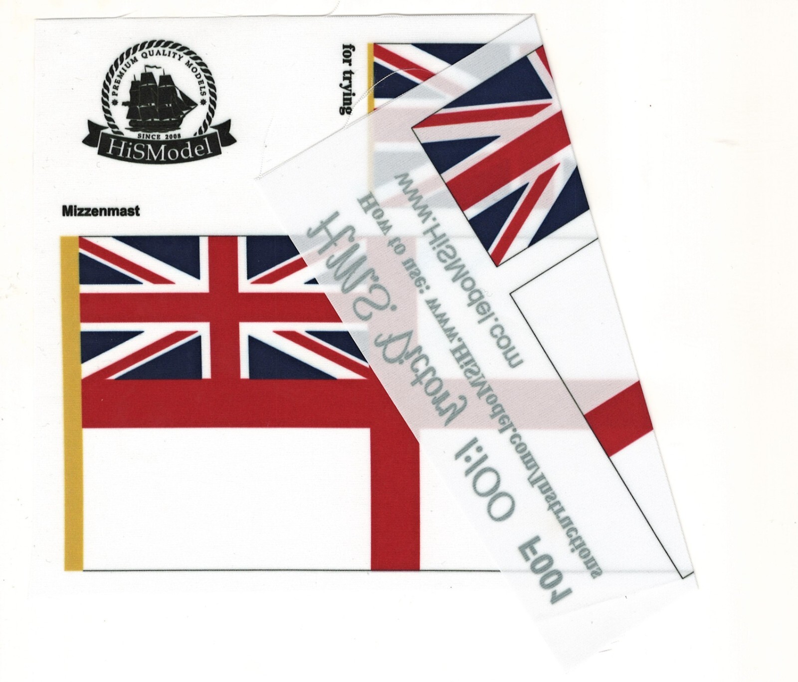 Heller HMS Victory 1:100 - set of flags and Draft scales for model | eBay