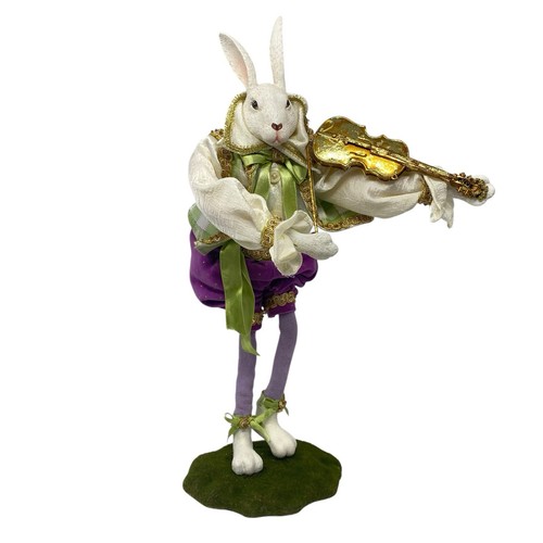 Mark Roberts Rabbit Musician Bunny playing Violin Hare Easter Band RARE ...