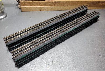 MTH 40-1019 30'' Straight Section 'O' gauge RealTrax SOILD RAIL (10 ...
