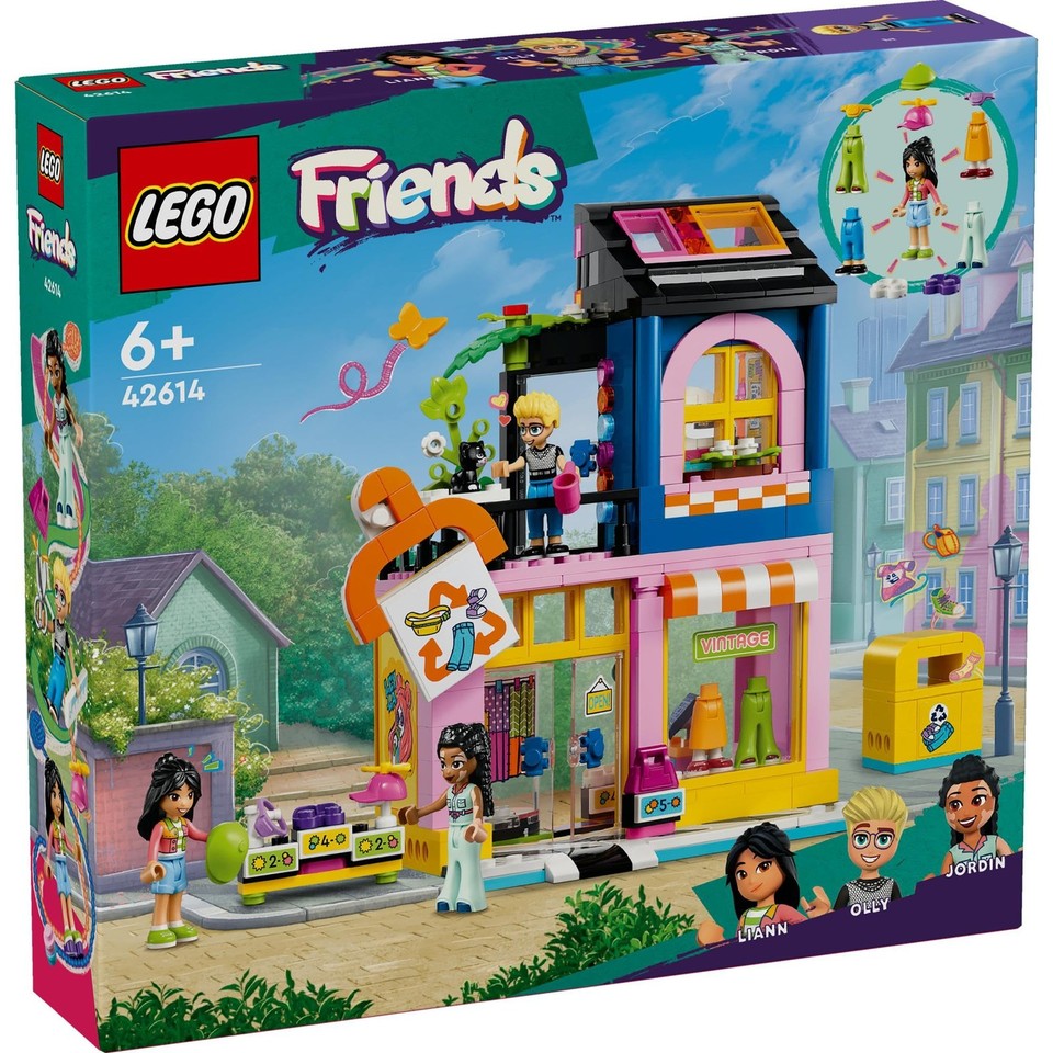 Lego Friends Vintage Fashion Boutique Toy, Birthday Gift, Educational ...