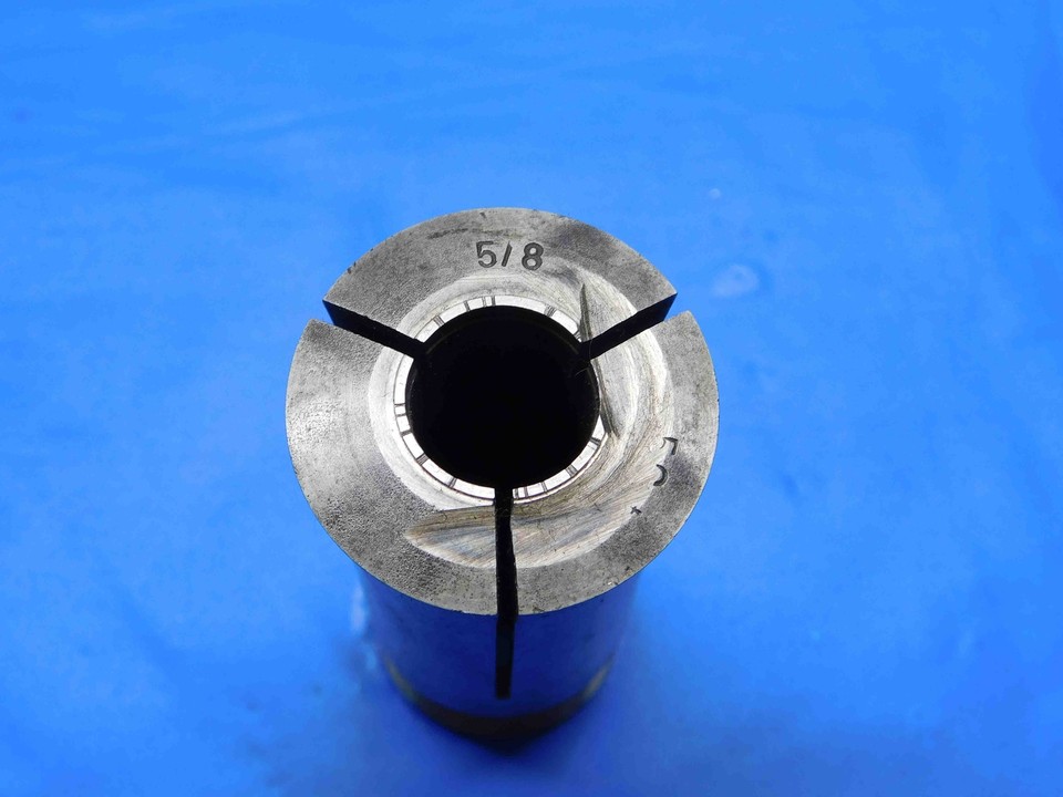 5/8" 5C MILLING LATHE TURNING COLLET .625 CAPACITY ROUND SMOOTH NEAL ...