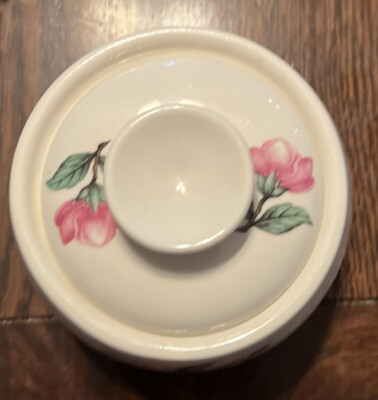 CUNNINGHAM AND PICKETT MAGNOLIA HAND DECORATED DISH WITH LID | eBay