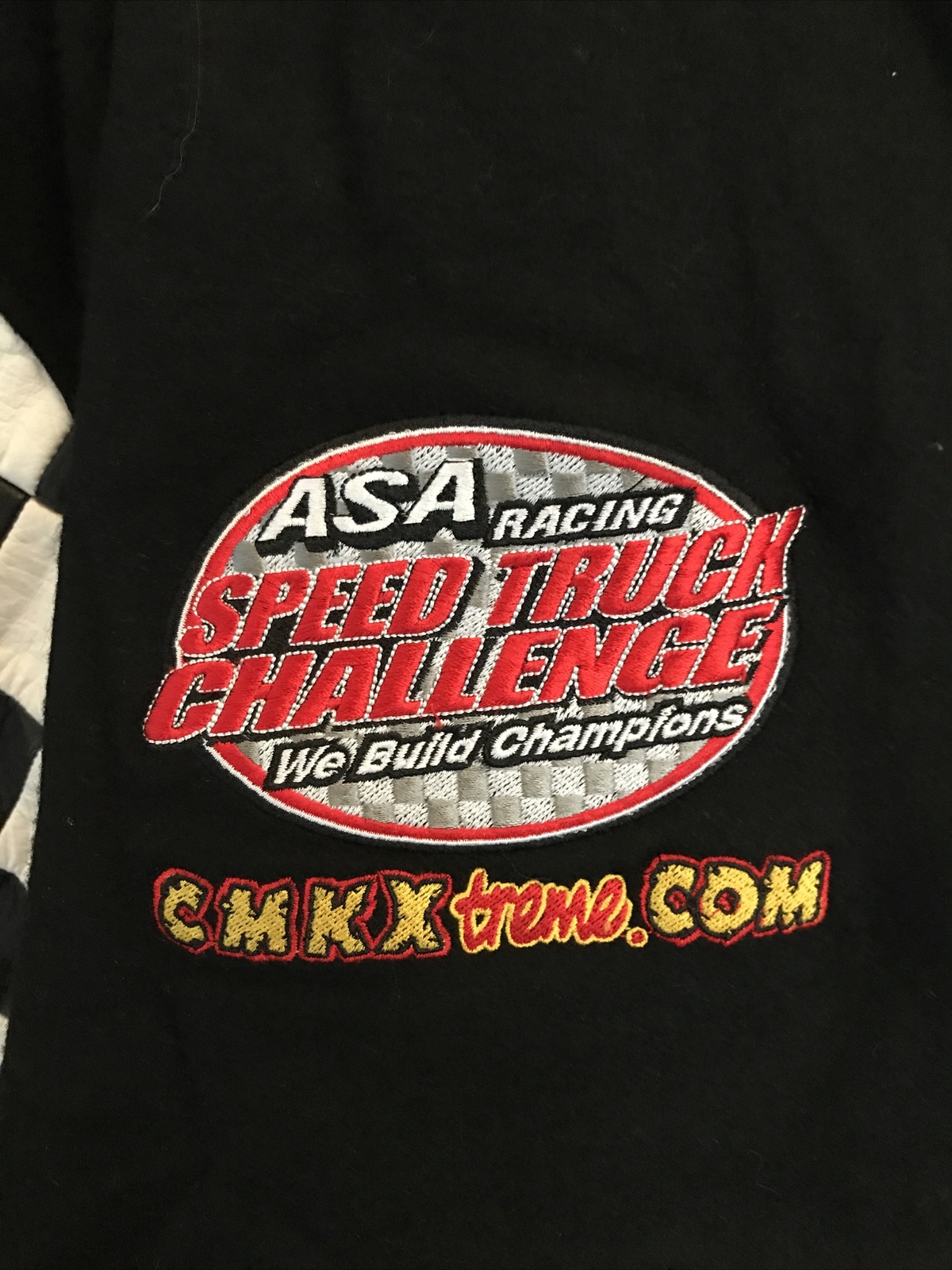 ASA Racing Jacket Speed Truck Challenge Black Sz XXL … - Gem