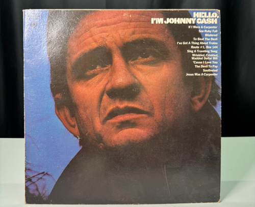 Johnny Cash Hello I'm Johnny Cash Vinyl LP Classic Country Album | eBay