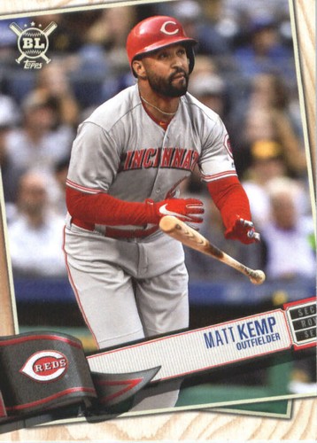 2019 Topps Big League Gold #65 Matt Kemp Reds NM-MT | eBay