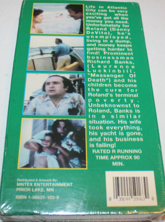 The Money (New Sealed VHS 1976) Laurence Luckinbill, Graham Beckel ...