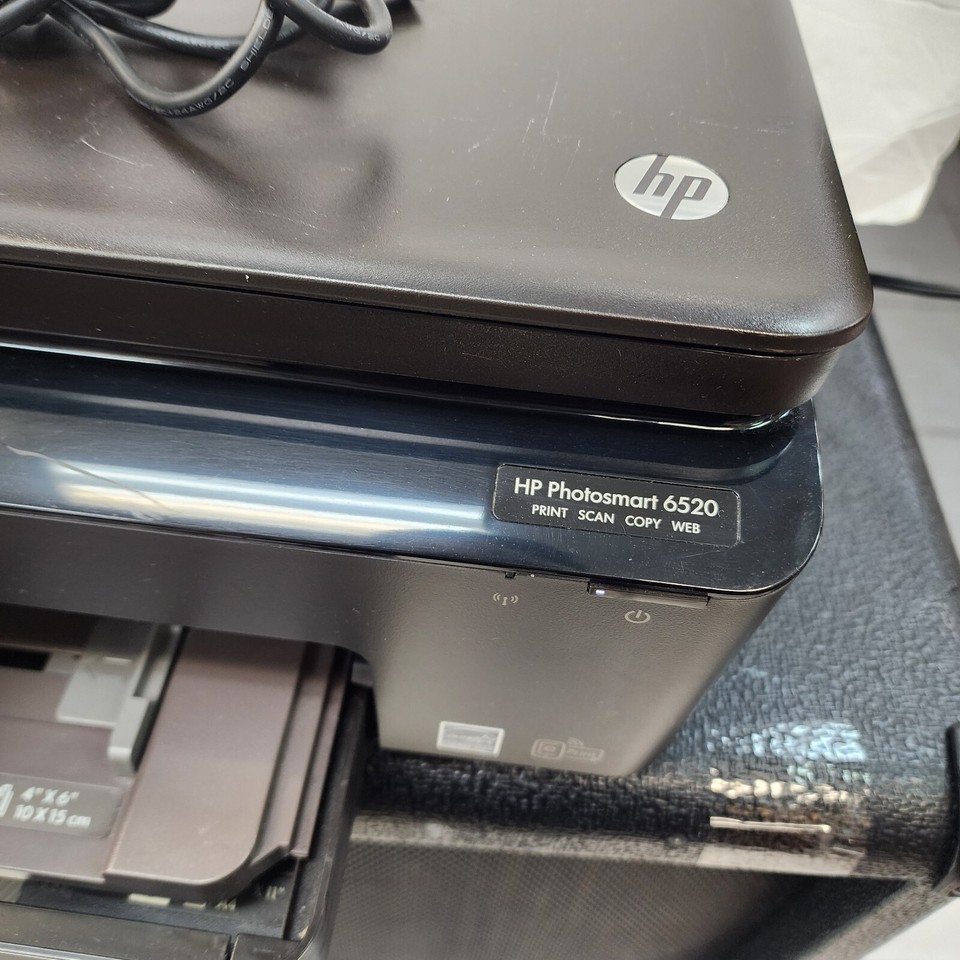 HP Photosmart 6520 All-in-One Inkjet Printer Copier Scanner Wireless | eBay