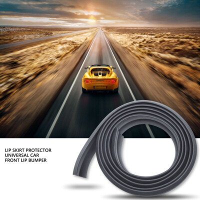 Universal Car Front Bumper Lip Splitter Body Kits Side Spoiler ...