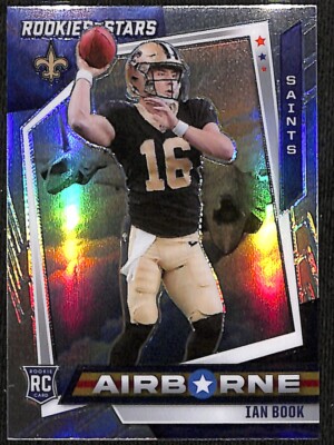 2021 Rookies & Stars Ian Book #AB-24 Silver Prizm Rookie Airborne ...