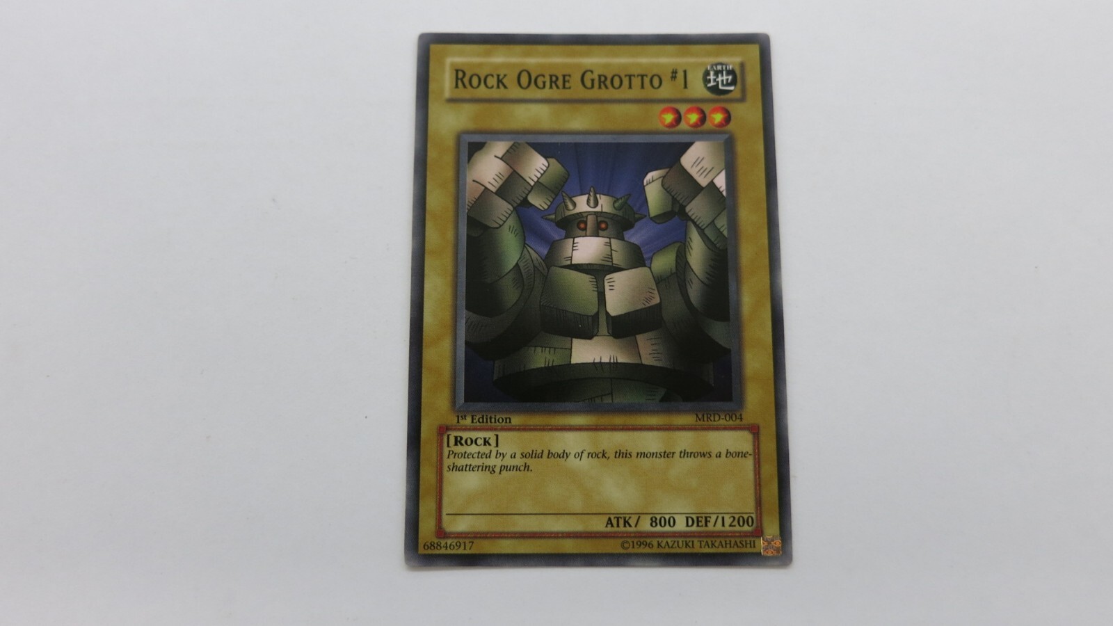 ROCK OGRE GROTTO #1 MONSTER METAL 1ST EDITION MRD-004 COMMON YUGIOH NM ...