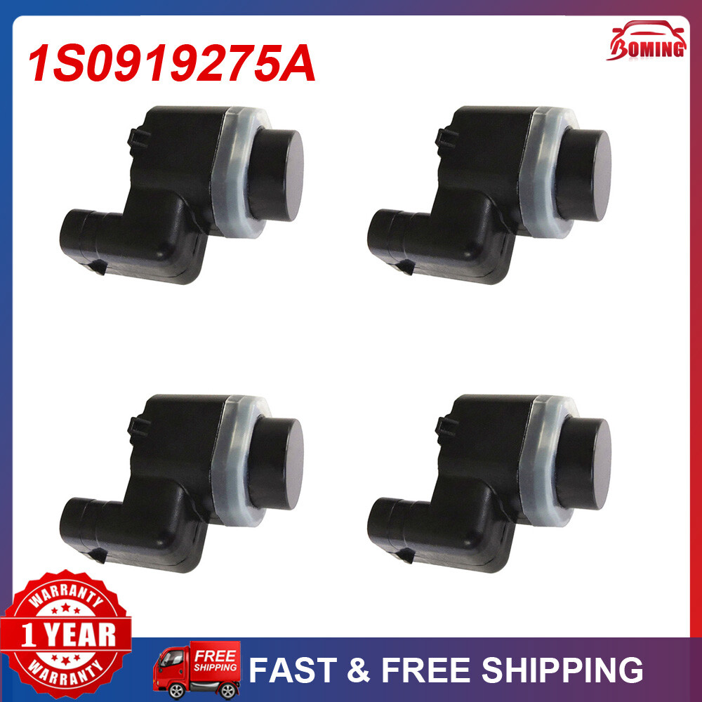 4PCS Bumper PDC Parking Sensor 1S0919275A For Audi A4 A5 A6 A7 A8 Q3 Q5 ...