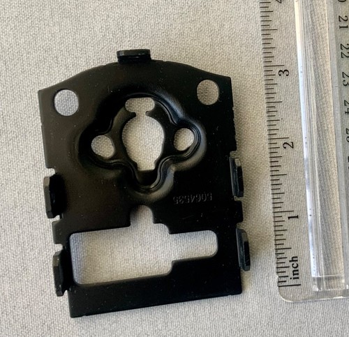 KWIKSET CONVERT L03 / ZW500 REPLACEMENT PART BLACK MOUNTING PLATE | eBay