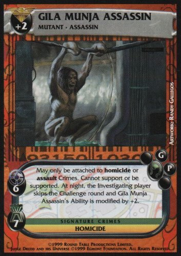 Gila Munja Assasin - Limited - Dredd | eBay