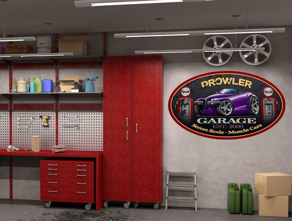 Plymouth Prowler Exotic Car Garage Sign Wall Art Graphic Sticker | eBay