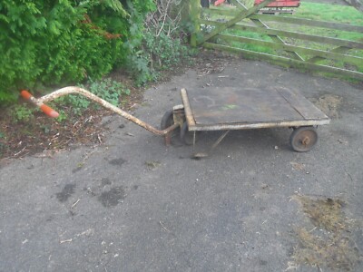 Vintage Slingsby Cart Barrow Trolley 4 Wheel removable Handle | eBay UK