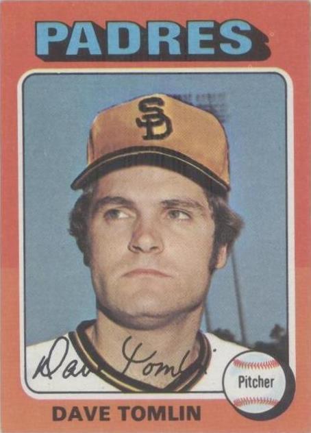 1975 Topps Mini - Dave Tomlin #578 (RC) for sale online | eBay