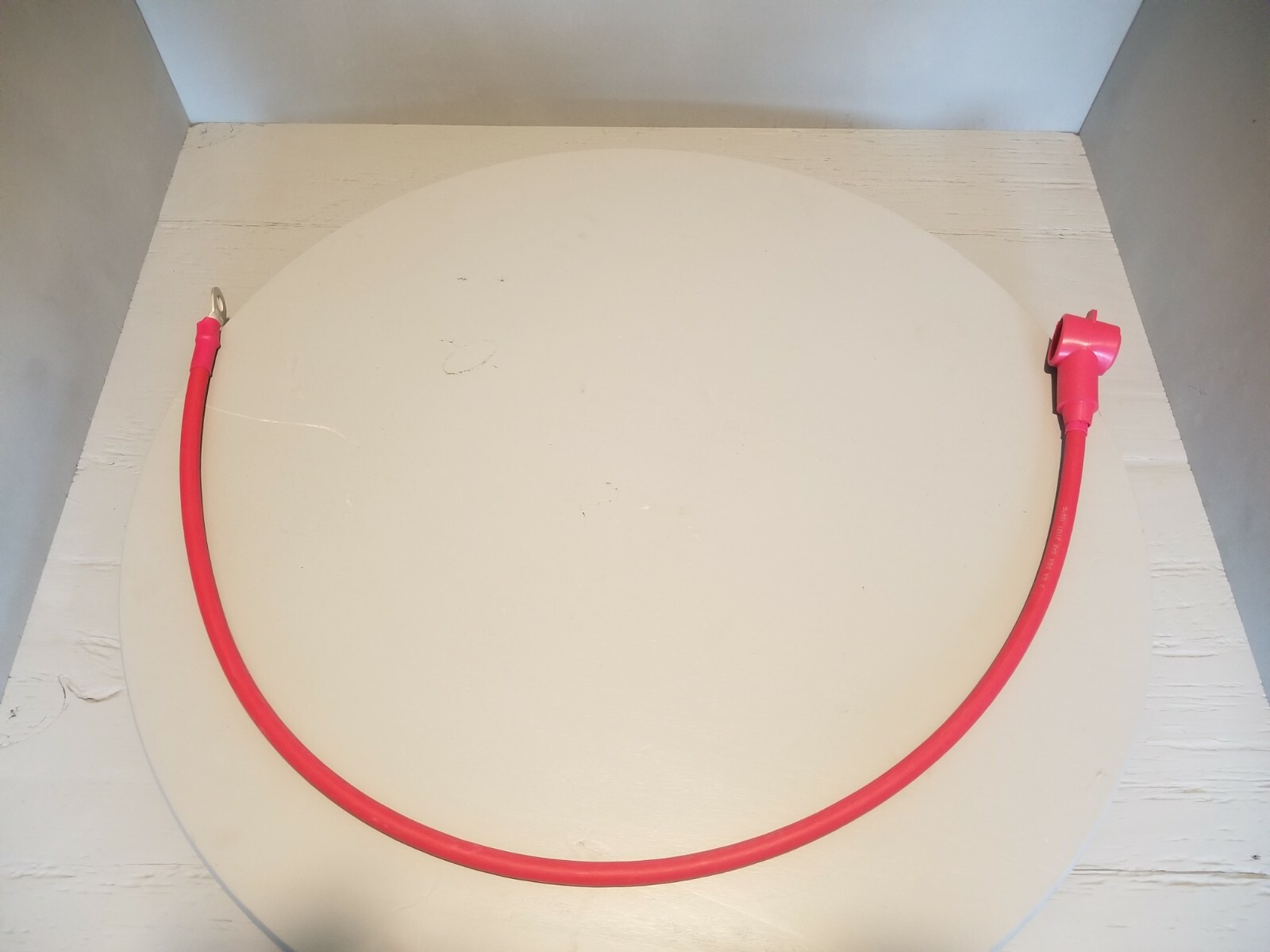 Red Battery Cable w/ Terminals & 1 Cover, Aprox. 39", 2 GA SGX SAE ...