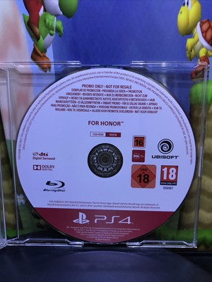 For Honor / PS4 playstation 4 / promo disk / neuf / brand new | eBay