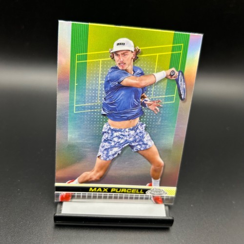 2024 Topps Chrome Tennis Chrome Refractor #13 Max Purcell | eBay